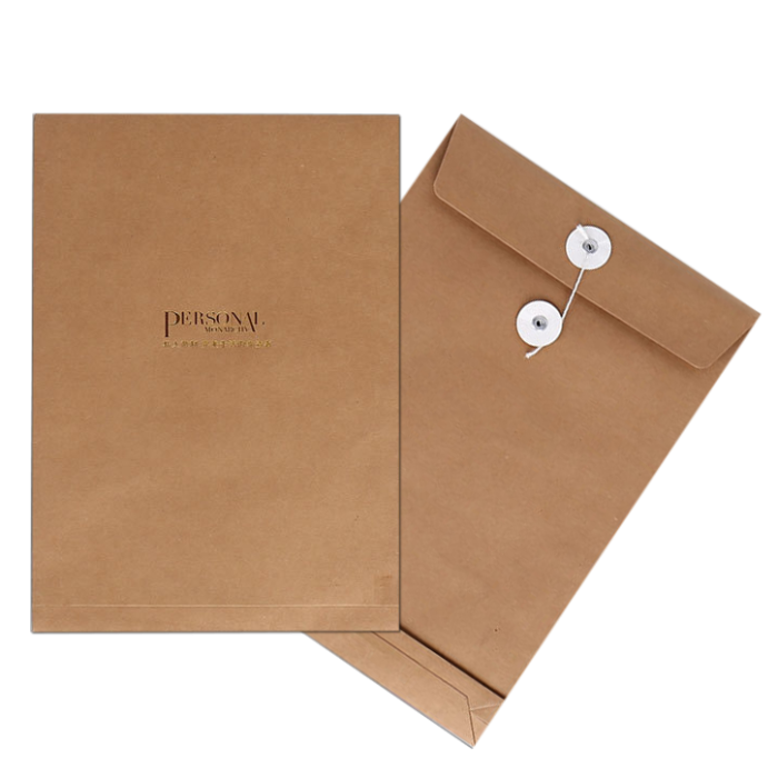 Kraft Paper Project Envelope - Folder And File - Promotional Corporate ...